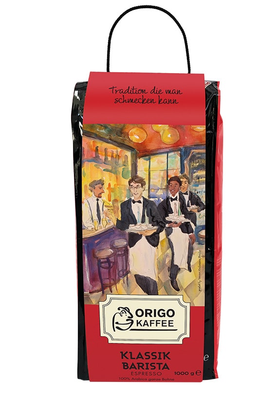 Кофе в зернах Origo Klassik Barista 1 кг (Арабика 100%, Германия ...